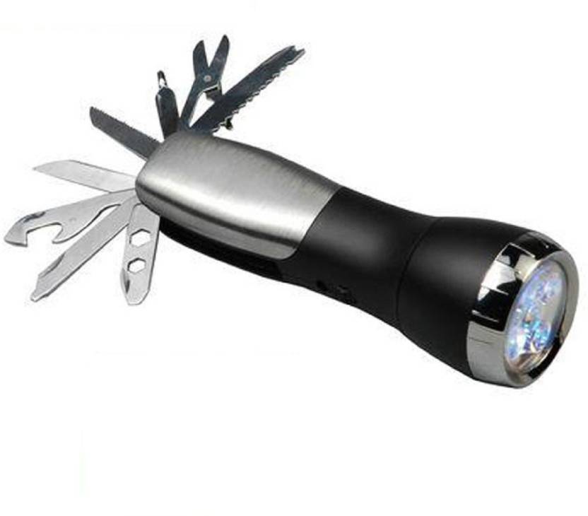 Multi Tool Kit 5 LED Emergency Light Torch Ultra Bright Screwdriver ...