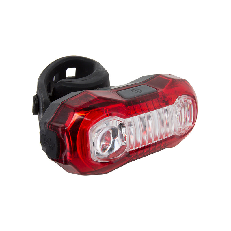 Bike Bi-Cycle 4 LED Bright 5 Modes Rechargeable LED Break Tail Light ...