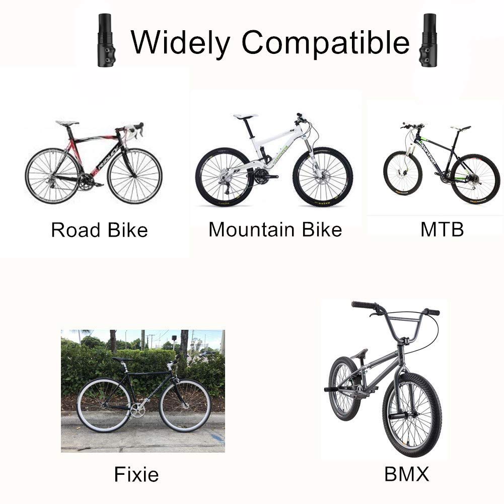 Cycle Handle Bar Extender Mountain Bicycle Cycle Heads Up Stem Riser ...