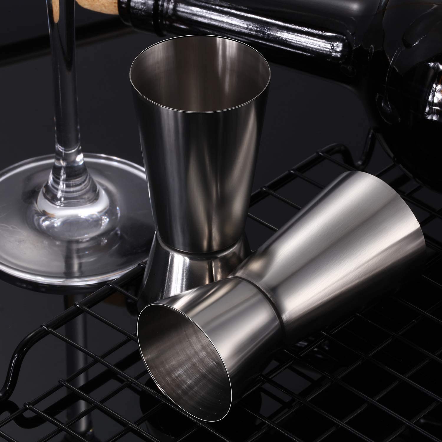 Peg Measurer 30 / 60 ML Measure - Stainless Steel Stylish ...