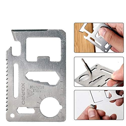 11 in 1 Survival Card Tool Kit ( Credit Card Size) - 24SevenIndia.com