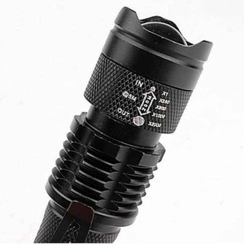 Mini Cree 3.5 Inch Rechargeable LED Outdoor Flashlight Portable Pocket ...